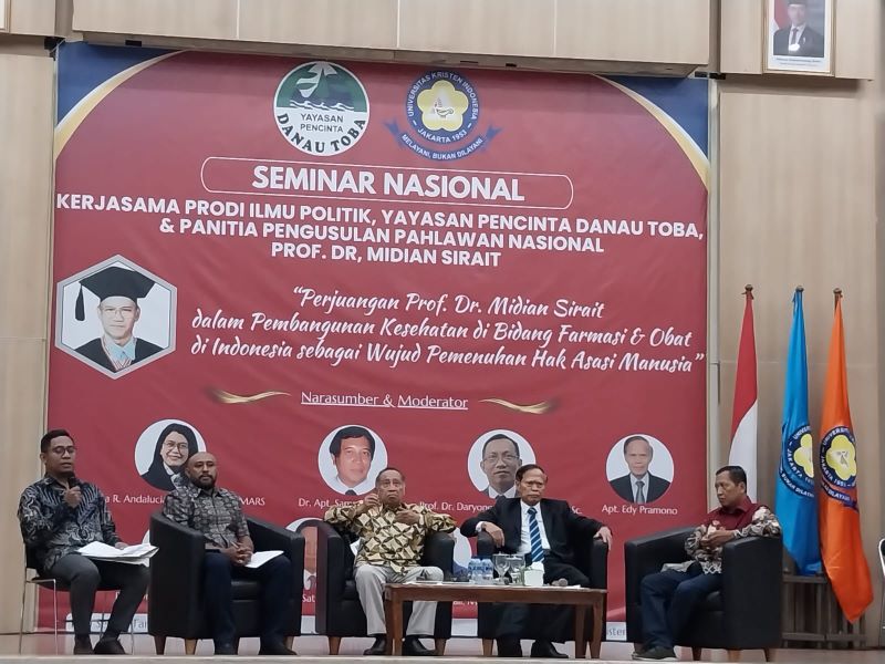 Prof Dr Midian Sirait Diusulkan Menjadi Pahlawan Nasional - IAI NEWS