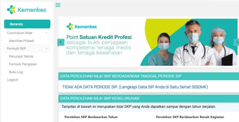 Panduan Praktis Pengisian SKP PLATFORM untuk Tenaga Kesehatan dan Medis ...